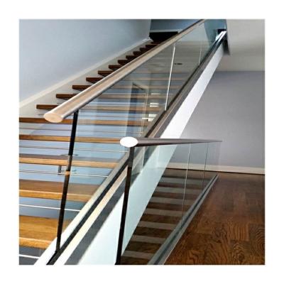 China Aluminum channel for glass balcony detail lattice stair railing for sale