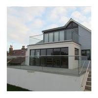 China U channel glass railing glass balcony railing porch railing near me for sale