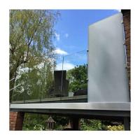 China U channel for fence indoor glass balustrade roof terrace balustrade for sale