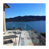 China 15mm u base glass railing fittings steel railing for terrace for sale