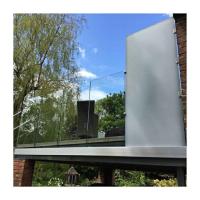 China U channel for 10mm glass frameless glass railing system roofing rails for sale
