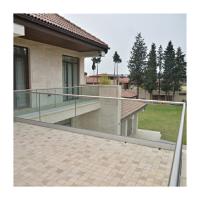 China U base guardrail glass clamps for stairs modern baluster design for terrace for sale