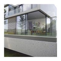 China U base guardrail glass clamps for stairs modern baluster design for terrace for sale