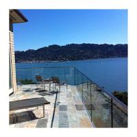 China U base guardrail glass clamps for stairs modern baluster design for terrace for sale