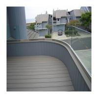 China Anodised aluminium u channel glass balcony panels roof railings for sale