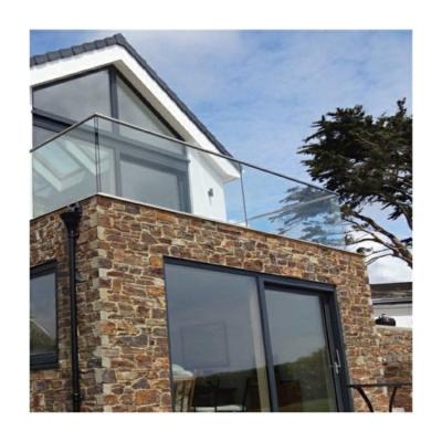 China U channel railing glass banister cost tin roof fence for sale