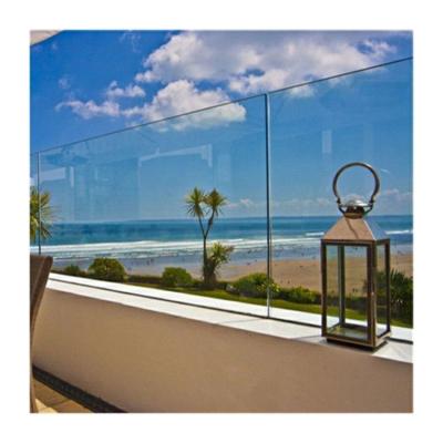 China U channel for vinyl fence glass balustrade track roof fall protection railing for sale