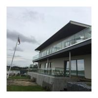 China Stainless steel u channel for glass staircase panels porch steps railing for sale