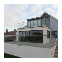 China Stainless steel u channel for glass staircase panels porch steps railing for sale