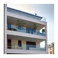 China WilliamArchi terrace WilliamArchi Frameless Railing Balcony U Channel Aluminum Shoe Base Glass Railing for sale