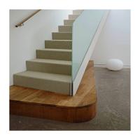 China Fence Aluminum U Profile Side Mount Glass Railing for sale