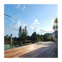 China New House Railing Modern Design Aluminum Balustrade Tempered Glass Railing U Channel for sale