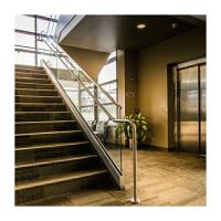 China Glass Balustrade Railing Support Aluminum U Channel Base Shoes Balcony Railing Design Glass for sale