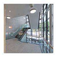 China Glass Railing Base shoe extruded aluminium u channel for glass railing glass balustrade for sale