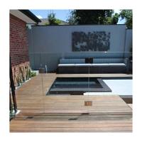 China Hot selling U base channel glass railing for balcony / staircase for sale