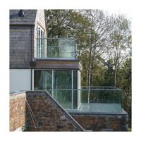 China WilliamArchi Aluminium U Channel Balcony Glass Railing Hardware for sale