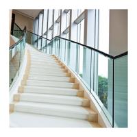 China High Quality Balcony Design Aluminum Handrail Glass Railing U Channel Clamp for sale