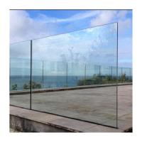 China High Quality Balcony Design Aluminum Handrail Glass Railing U Channel Clamp for sale