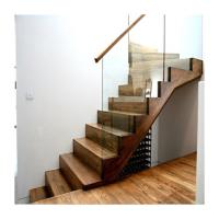 China U Channel Profile Tempered glass balustrade price per metre for Balcony for sale
