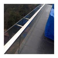 China WilliamArchi 316 304 stainless steel aluminum frameless U channel base shoe glass railing balcony balustrade for sale