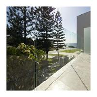 China Interior Railing Good Price Safety Handrails Balcony Glass Railings for sale