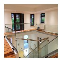 China Interior Railing Good Price Safety Handrails Balcony Glass Railings for sale