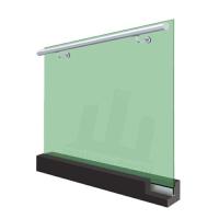 China Flooring 10mm U Channel Glass Railing Security Balustrade Railing Systems for sale