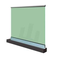 China Stair Aluminium U Channel Glass Railing Modern Customized Base Cover for sale