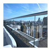 China Stainless steel u channel prices steel and glass balustrade roof handrail systems for sale