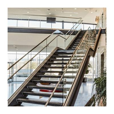 China Shoe base fencing structural glass balustrade pvc handrails for stairs for sale