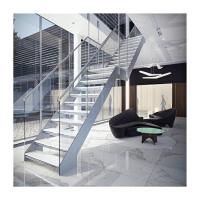 China Shoe base fencing structural glass balustrade pvc handrails for stairs for sale