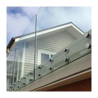 China Chad stainless steel stand off brackets roof standoff terrace standoff glass balustrade for sale