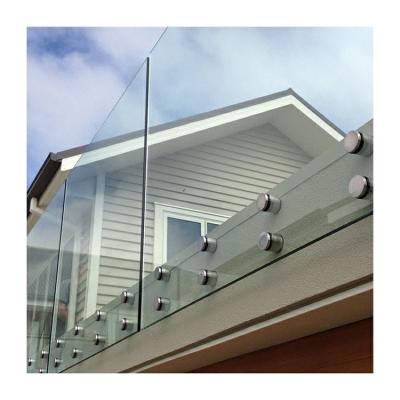 China Chad stainless steel stand off brackets roof standoff terrace standoff glass balustrade for sale