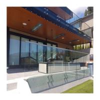 China Nicaragua stainless standoffs for glass balcony standoff rails for sale for sale