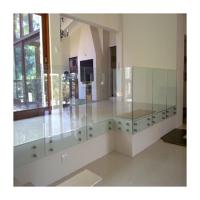 China Laminated panel standoff hardware fence and patio standoff contractors for sale