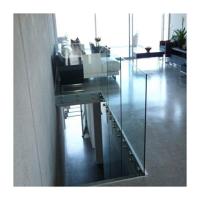 China Botswana standoff glass railing system patio standoff banister rails for sale