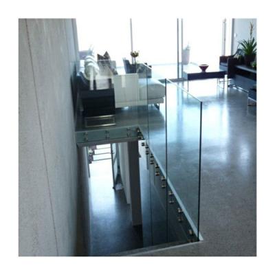 China Botswana standoff glass railing system patio standoff banister rails for sale