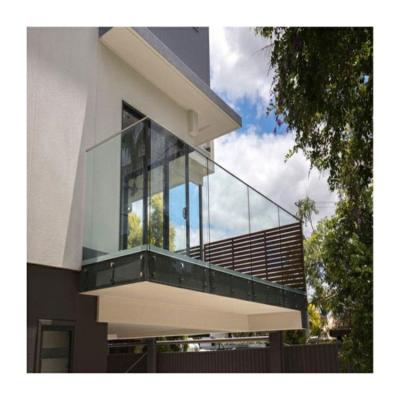 China South Sudan free standing glass railing glass balcony standoff handrail for sale