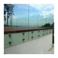 China Uzbekistan stainless steel standoffs balcony standoff stair railing for sale