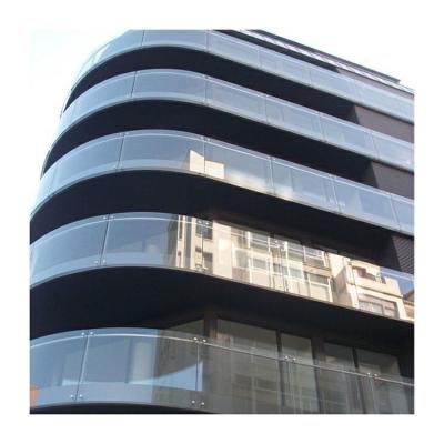 China Kyrgyzstan glass standoff fittings steel railing for balcony standoff with glass for sale