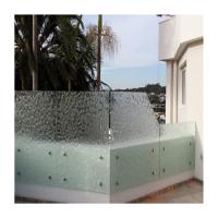 China Led stand off fittings tempered glass balcony standoff price for sale