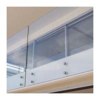 China Clear standoff hardware second hand balcony standoff railings for sale