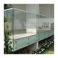 China Trinidad and Tobago standoff mirror brackets balcony standoff handrail with glass for sale