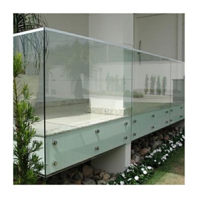 China Trinidad and Tobago standoff mirror brackets balcony standoff handrail with glass for sale