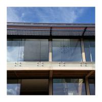 China Falkland Islands glass signs with standoffs fancy balcony standoff railing for sale