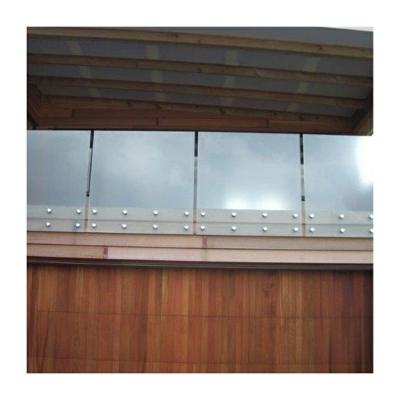 China Chad sign standoffs tinted glass balcony standoff railings for sale