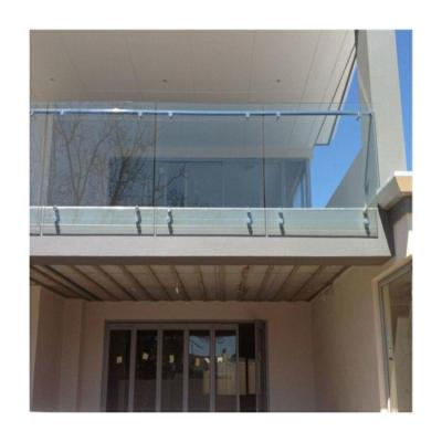 China Puerto Rico standoff glass balustrade tinted glass for balcony standoff for sale