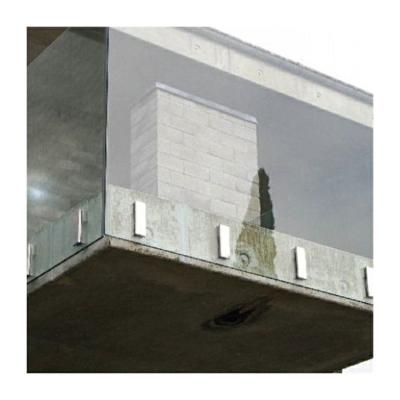 China Australia furniture standoffs balcony standoff railings with glass for sale