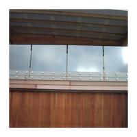 China Nicaragua glass railing standoffs modern balcony standoff balustrade for sale