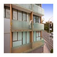 China Finland chrome sign standoffs rooftop standoff safety glass fence for sale